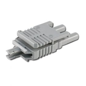Duplex plastic fiber optic connector 4516