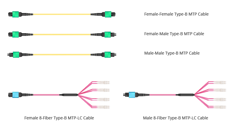 User Guide for MTP/MPO Type-B Cables