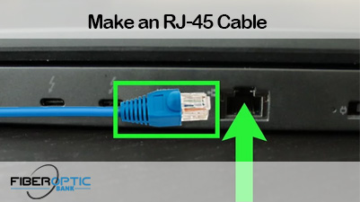 Make an RJ‐45 Cable